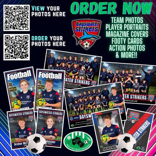 JUNIOR PHOTOS AVAILABLE – Bayswater Strikers Soccer Club